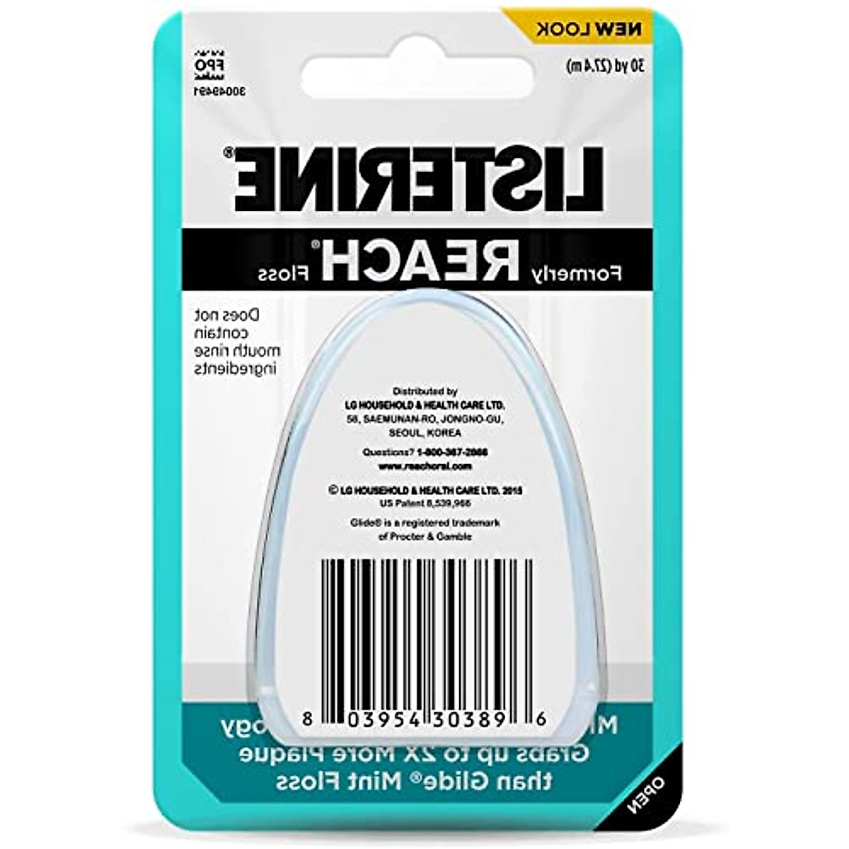 Listerine Ultraclean Floss, 30 Yards each (Value Pack of 12)