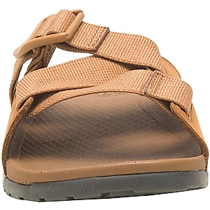 Chaco Women's Lowdown Leather Slide Sandal, Taffy, 9