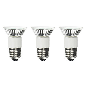 (3-Bulbs) 120V 50W HALOGEN BULB REPLACEMENT for GE WB08X10028