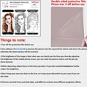 Upgrade Optical Image Drawing Board, Sketch Wizard, Easy Tracing Drawing, Sketching Tool, Sketch Drawing Board, Tracing Board, Painting Artifact Sketching kit for Kids and Beginners
