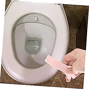 ASAKKURA 10pcs Toilet Lid Lifter Toilet Riser Seat Toilet Handle Toilet Seats Cover Toilet Seat Bidet Toilet Seat Toilet Seats Lifter Sticky Furniture Knob Toilet Seats Handle Pink