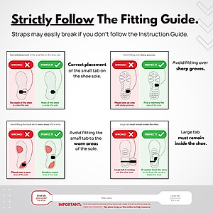 Earthling 3.0 - Erthe Grounding Shoes Strap for Earthing - Earthing Products for Shoes -Transform Your Favorite Footwear to Earthing & Grounding Shoes- Fits All Shoe Size - 2 Pack