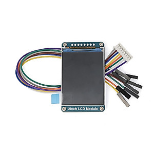 Coolwell 2 Inch LCD Display for Raspberry Pi 4B+ 4B 3B+ 3B 2B+ Zero W WH 2 W Jetson Nano Ardui IPS Screen 240×320 Onboard Driver ST7789 SPI Interface Small Raspberry Pi Screen