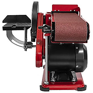 XtremepowerUS 4" x 36" Belt Sander 6" Disc Polisher Grinder Sanders for Woodworking Belt Sander Deck Sander