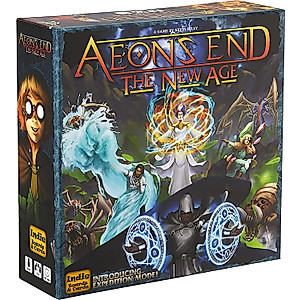 Aeon's End: The New Age - Cooperative Sci-Fi Fantasy Strategy Deck-Building Board Game for 1 to 4 Players, Ages 14+, 60 Minute Playtime by Indie Boards and Cards