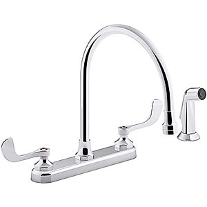 KOHLER 810T71-5AHA-CP Triton Bowe Sink Faucet, Polished Chrome