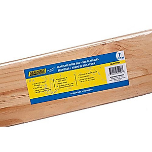 Seachoice 7 Ft. Wood Oar, New Zealand Pine Construction, 22-7/8x4-5/16x15/16. Blade, Comfort Grip, Clear Finish