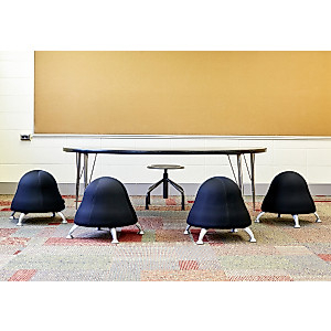 Safco Products 6669 Diesel Low Base Stool Without Back, Pewter