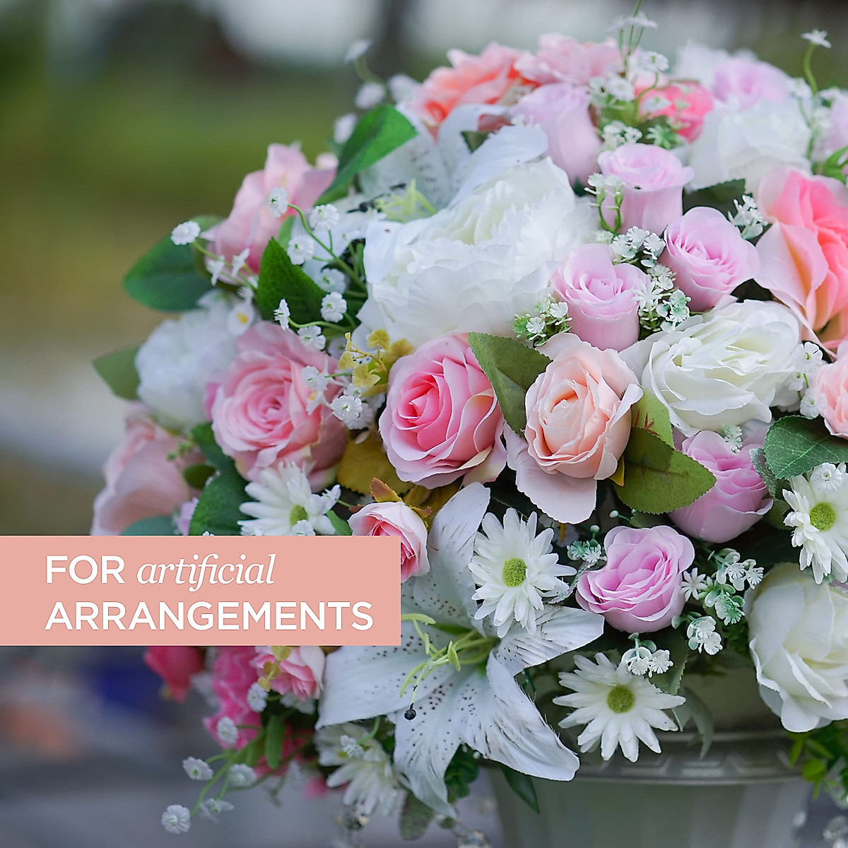 Pack of 6 Dry Floral Foam Blocks for Artificial Flower Arrangements, Styrofoam for Artificial Flowers & Crafts Supplies - with Craft Foam Block Cutting Knife, Styrofoam Blocks - 8.75"L x 4"W x 2.75"H