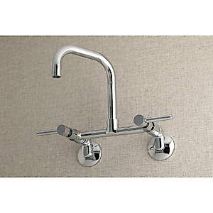 Kingston Brass KS813C Concord Kitchen Faucet, 6-11/16" in Spout Reach, Polished Chrome