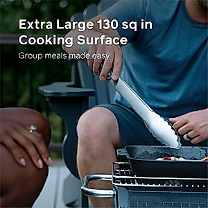 BioLite, Cast Iron Outdoor Griddle for FirePit, Pre-Seasoned, Durable and Non-Stick