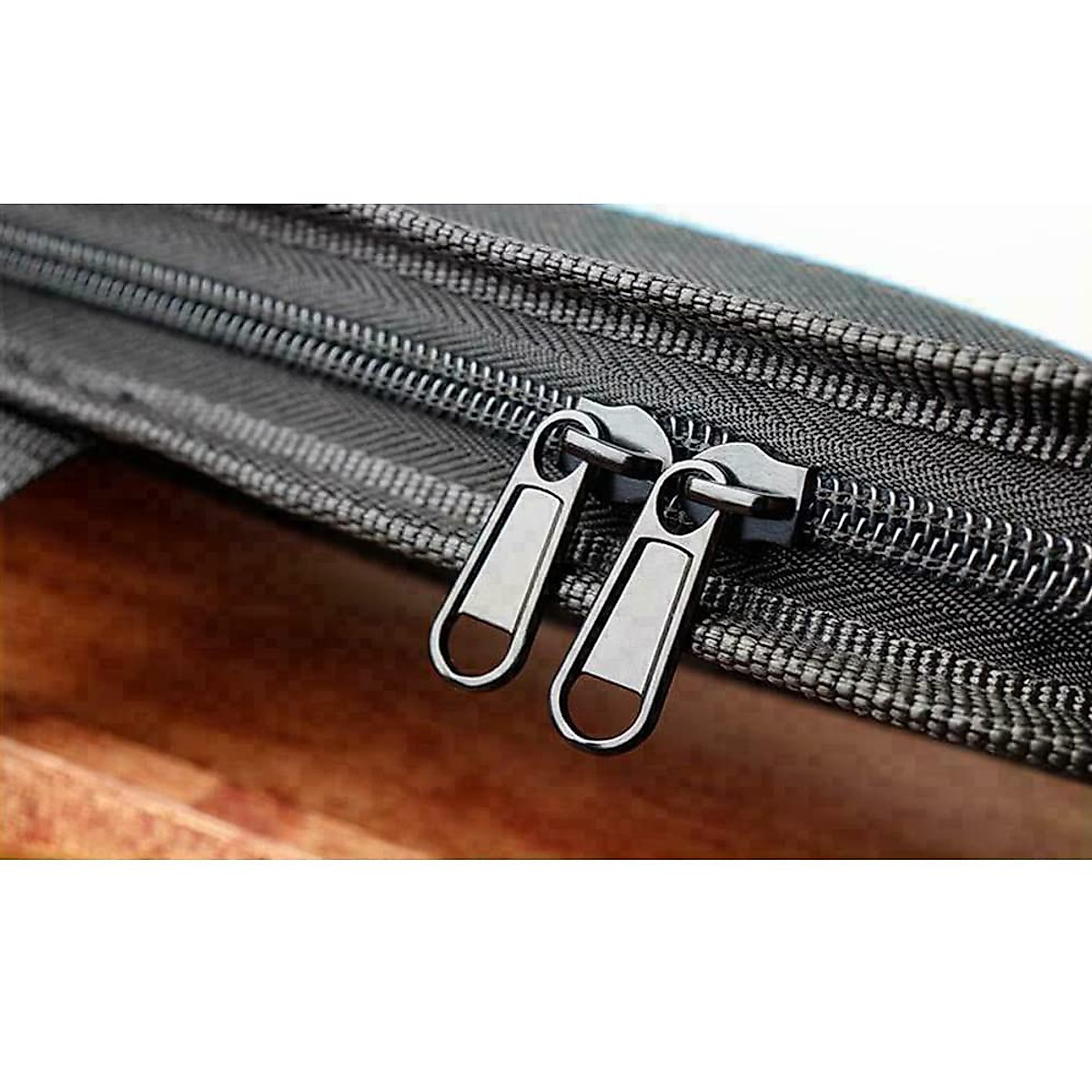 HUHAOLIANHE Professional Kitchen knife Bag (5 Pockets) Storage Carrying Portable Chef Knife Roll Case, Blue