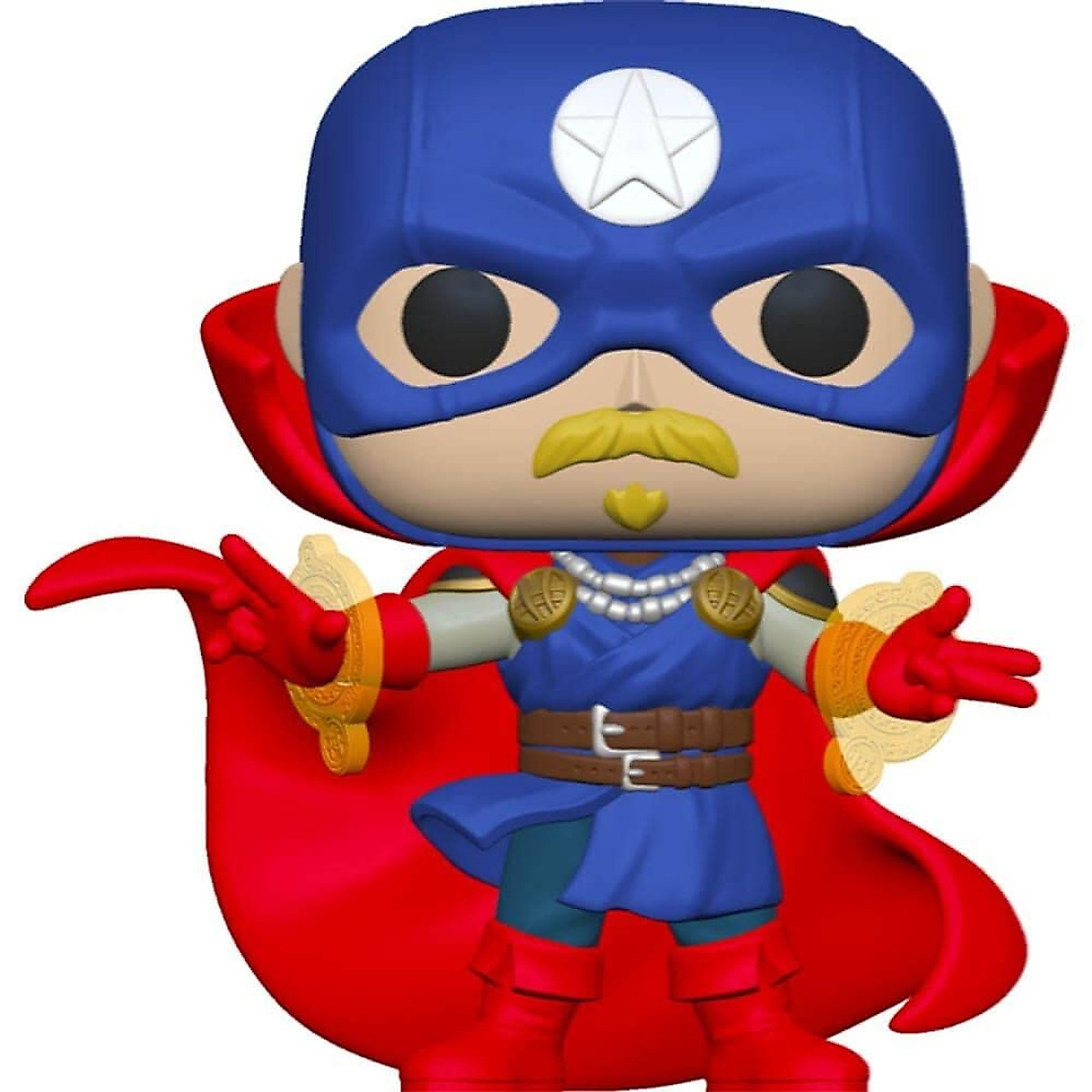 Funko Pop! Marvel: Infinity Warps - Soldier Supreme Glow in The Dark, Amazon Exclusive
