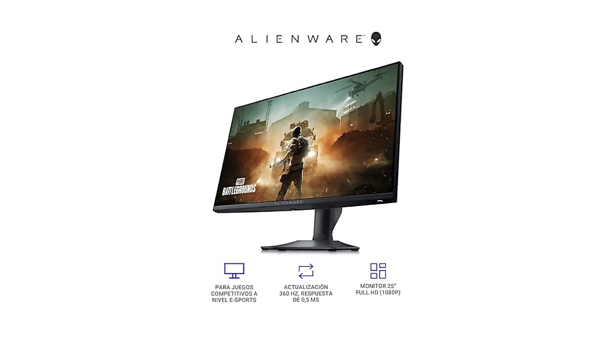 Alienware 25 Gaming Monitor - 360Hz For Epic Gaming