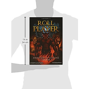 Thunderworks Games - Roll Player: Monsters and Minions | 5-Player Expansion for The Dice Game of Fantasy Character Creation | Strategy Board Game by Thunderworks Games | 1-5 Players Ages 12+