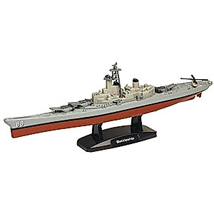 Battleship USS Iowa 9" Diecast Model Toy Ship with Helicopter by Motormax