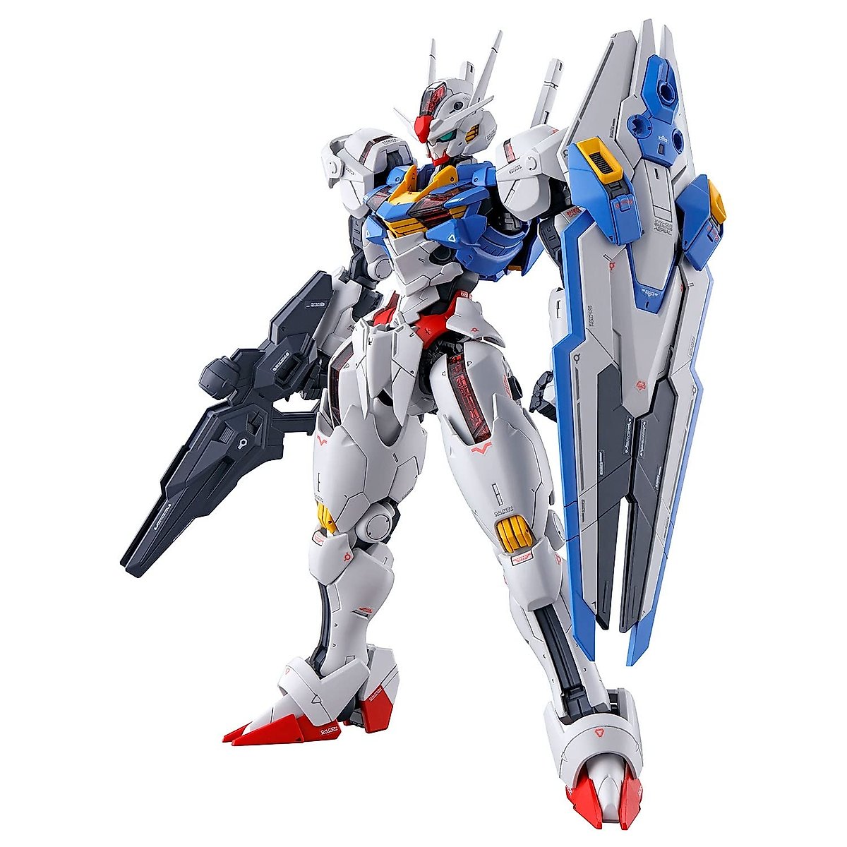 Full Mechanics Mobile Suit Gundam, Witch of Mercury, Gundam Aerial, 1/100 Scale, Color-Coded Plastic Model