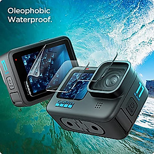 Spigen Tempered Glass Screen Protector designed for GoPro Hero 11 / GoPro Hero 10 / GoPro Hero 9 - Multi Pack