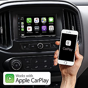 BOSS Audio Systems BVCP9700A Car Audio Stereo System - Apple CarPlay, Android Auto, 7 Inch Double Din, Touchscreen, Bluetooth Audio and Calling Head Unit, Radio Receiver, No CD Player, for Amplifier