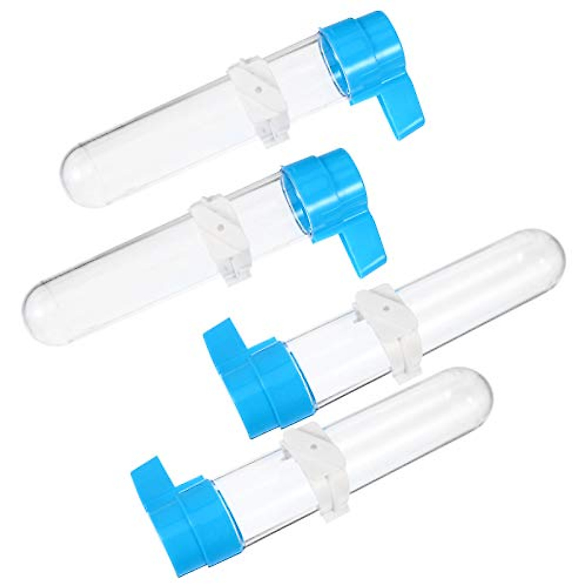 POPETPOP Pet Supplies 5pcs Bird Feeders Bird Water Dispensers for Cage Pet Bird Plastic Drinking Bottle Containers for Pet Parrot Birds Budgie Lovebirds Cockatiel 120ml Pet Water Bottle
