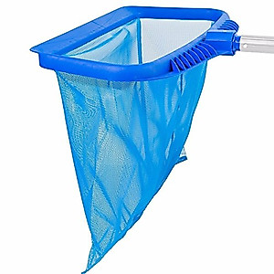 XtremepowerUS Swimming Pool Deep Bag Leaf Rake, Heavy Duty (90095)