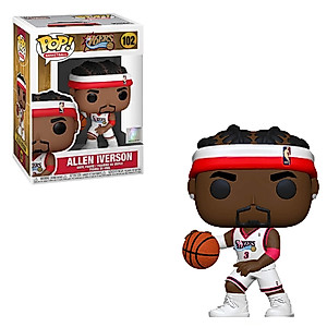 Funko POP NBA: Legends - Allen Iverson (Sixers Home), Multicolor
