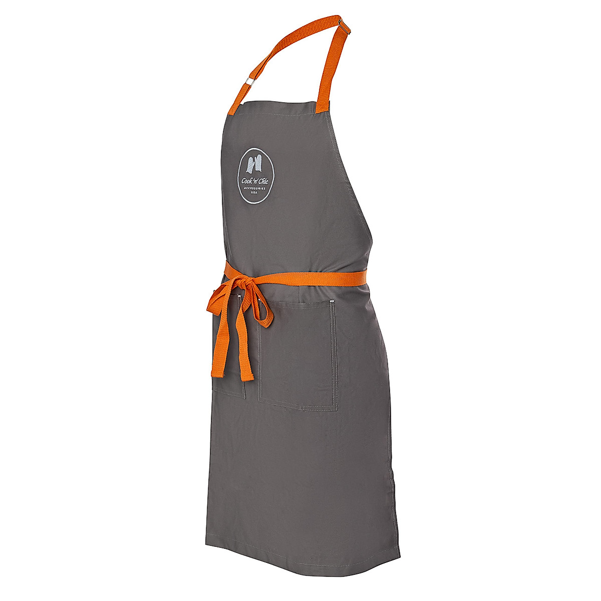 Premium Oven Mitts and Essential Chef's Apron - 500°F Heat Resistant - 30"x34" for Kitchen Cooking Baking - Flexible Soft Terry Cloth Cotton Lining