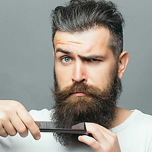 Men Beard Bib Beard Apron+Comb, Men Deluxe Cape for Beard Hair Catcher Shaving & Trimming, Non-Stick Beard Cape Waterproof Grooming Cloth, Men's Gifts, Father's Day Gifts, Valentine's Day Gifts