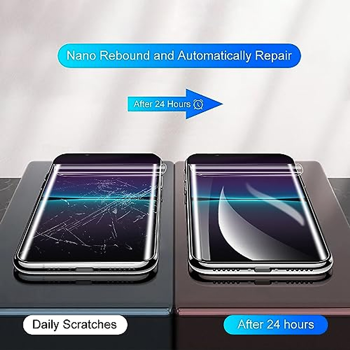 TMahhbid 2pcs Hydrogel Film Screen Protector Sony Xperia 1 III/Xperia 1 IV/Xperia 1 V (6.5 inch), Soft TPU [Clear HD] Protective Screen Protector Film (Not Tempered Glass)