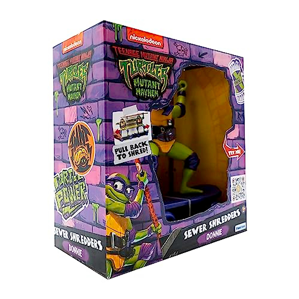 Teenage Mutant Ninja Turtles 5" Sewer Shredders, Donatello, Movie Edition, Ages 3+