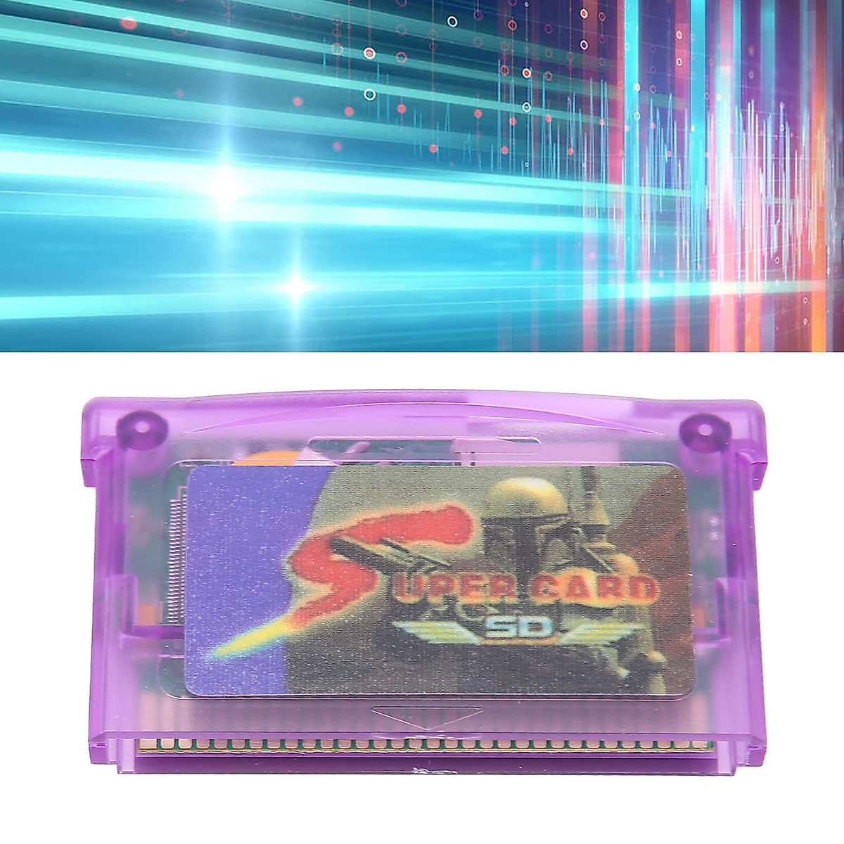 Video Games Memory Card for GBA GBA SP GBM NDS Lite, Burning Card Game Flashcards, Mini Card Supports Fat Super Card for NDS Games