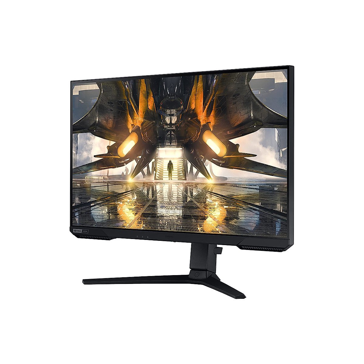 SAMSUNG Odyssey G50A Series 32-Inch WQHD (2560x1440) Gaming Monitor, 165Hz, 1ms, IPS Panel, G-Sync, HDR10 (1 Billion Colors), Ultrawide Game View (LS32AG500PNXZA)