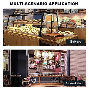 Wonetfls 12/15 Tier Food Racks for Storage with Wheels Commercial Bread Pan Storage Stainless Steel Baking Sheets Rack Hotel Bakery Wire Baking Rack with Pan