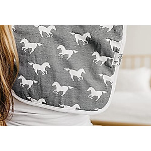 Copper Pearl Baby Burp Cloth Large 21''x10'' Size Premium Absorbent Triple Layer 3-Pack Gift Set “Westyn