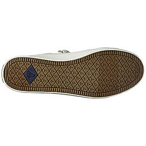 Sperry Women's Crest Vibe Mule Canvas Sneaker, White, 8.5 M US