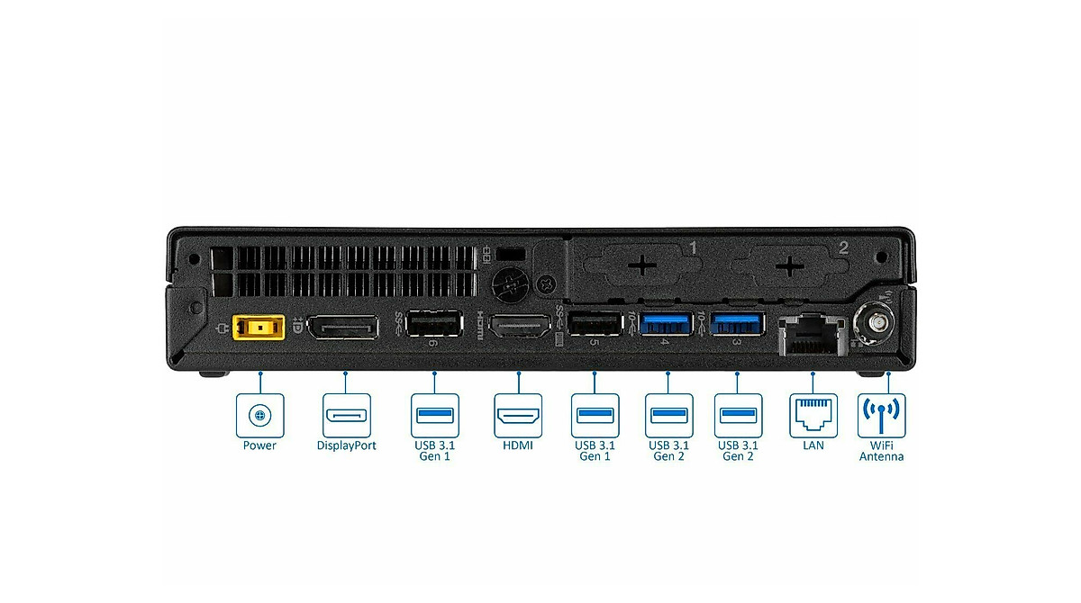 Lenovo ThinkCentre M920q Tiny Desktop - Powerful 6-Core i5, 16GB RAM, SSD