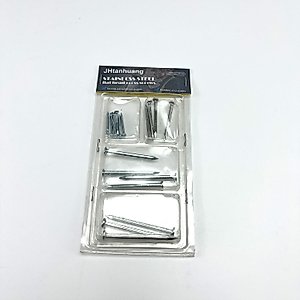 JHtanhuang Rivets, cramps and nails of metal Maximum Length 2 Inches Galvanized Nails, Picture Hanging Nails, Wood Nails, Wall Nails with Storage Box
