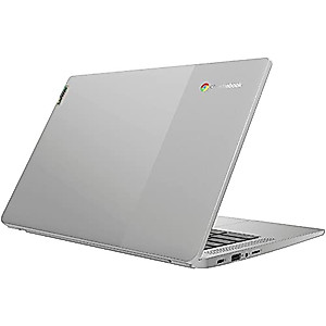Lenovo Chromebook 3 Laptop Computer, 14-Inch Full HD Touchscreen Display, Mediatek 8-Core MT8183C, 4GB RAM, 64GB eMMC, Webcam, USB-C, Bluetooth, SD Card Reader, WiFi, Chrome OS, Grey, TiTac Card