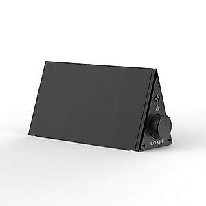 LOXJIE A10 Desktop Stereo Power Amplifier Digital Class-D High-Power Audiophile Level Amp Chip TPA3116 (Black)