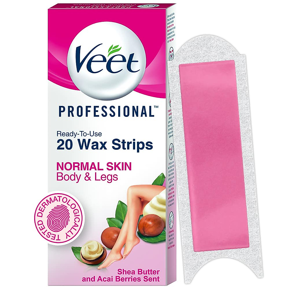 Veet Full Body Waxing Kit for Normal Skin,