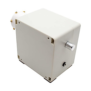 iDili AC 100-240V Portable Professional Fishing Rod Building Winding Elctric-Drive Machine, DIY Fishing Rod Tool 0-66RPM Adjustable (with Foot Switch)