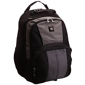 Gino Ferrari Laptop Bag, Black/Grey, One Size