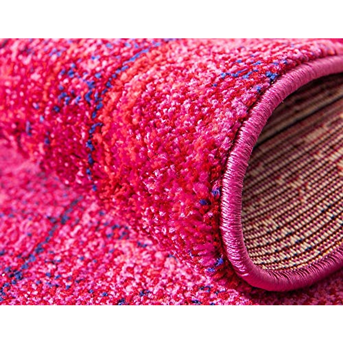 Unique Loom Medici Collection Vintage Botanical Traditional Red Area Rug (4' 0 x 6' 0)