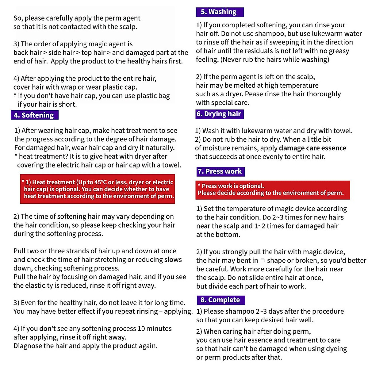 Success at Once Self Straight Magic Perm at Home Easy & Fast Made in Korea