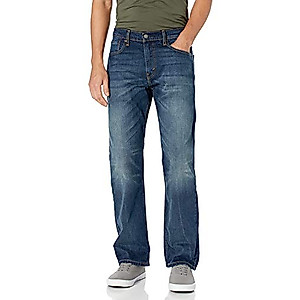 Levi's Men's 569 Loose Straight Fit Jeans, Crosstown-Stretch, 34W x 30L
