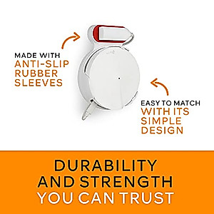 Bangcheer - Cable and Power Line Storage Boxes for WiFi Router, Easy-to-Install Deco Wall Mount Holder for Tp Link Deco M5, Red, Pack of 2