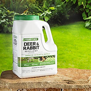 Liquid Fence Deer & Rabbit Repellent Granular, 5-Pound