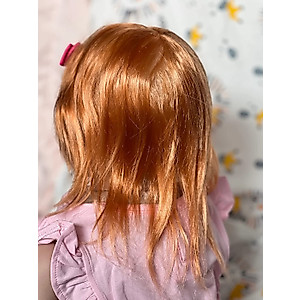 Pinky Reborn Silicone Reborn Toddler Dolls 28 inch 70 cm Girl Real Looking Dolls with Filling PP Cotton Bebes Soft Touch Cuddly Baby Collectible Art Doll with Pacifier for Age 3+