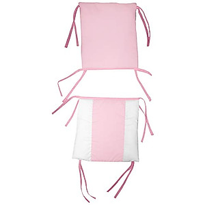 Baby Doll Lodge Collection Child Rocking Chair Cushion & Seat Set In (Chair Not Included), Pink
