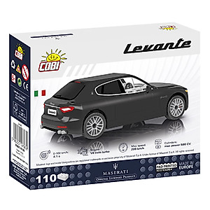 COBI Maserati Levante Trofeo Vehicle, Matte Black